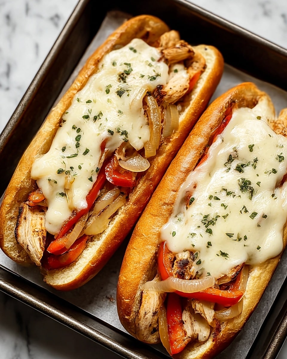 Chicken Philly Cheese Steaks Recipe | Savory & Quick Dinner