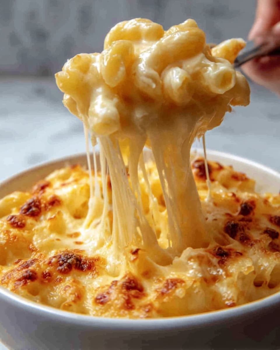Classic Baked Mac and Cheese with Crispy Panko Topping